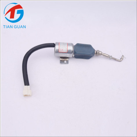 24V Stop Solenoid DC24V Fuel Shutdown Solenoid Cut Off Solenoid for ...