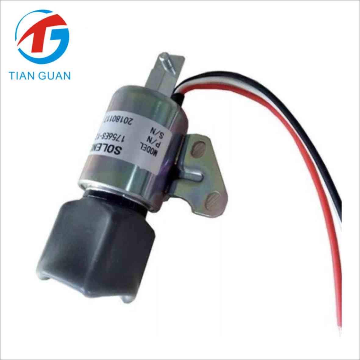 24V Stop Solenoid Stop Solenoid SA-4899-24 24V for Kubota Z482 D722 ...