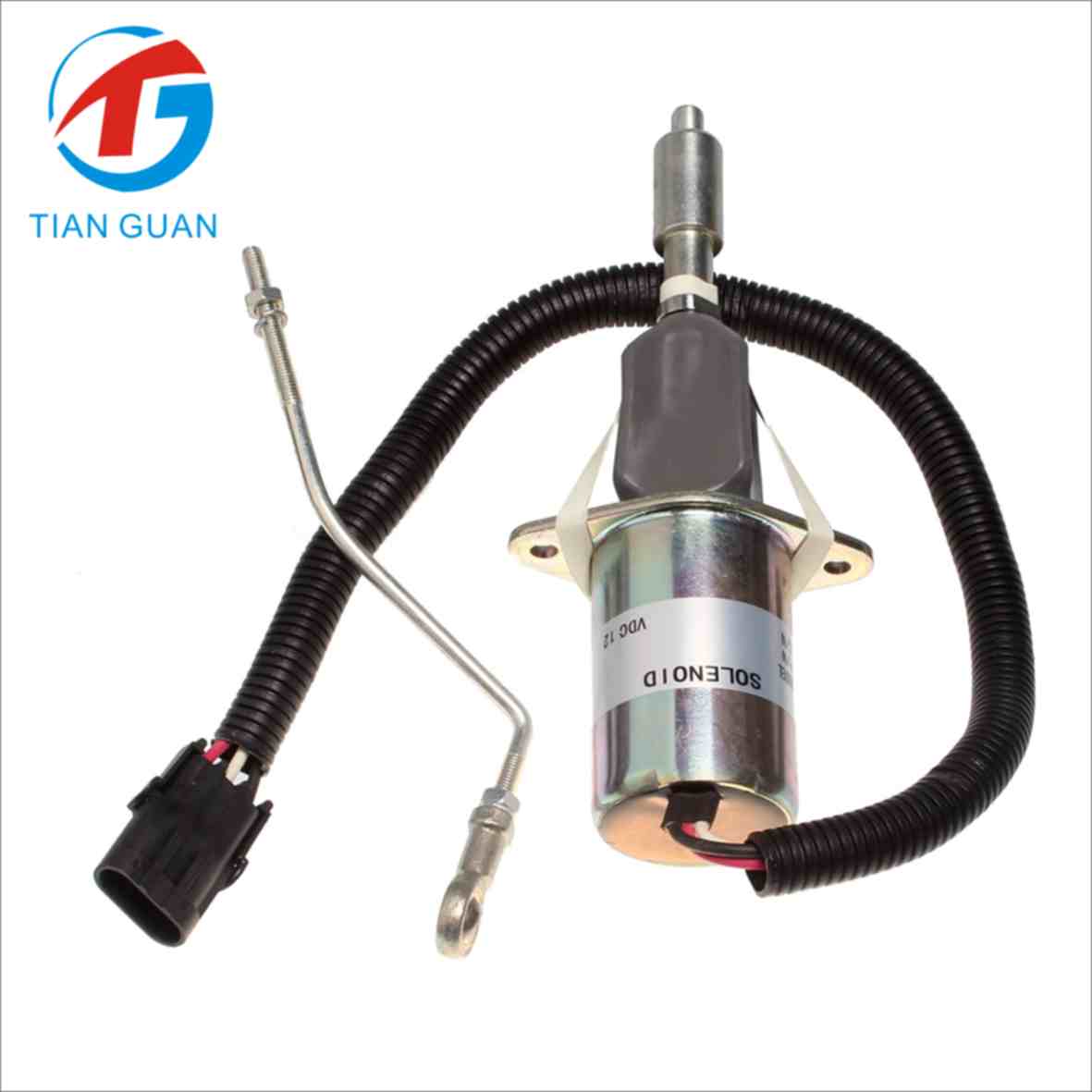 solenoid valve fit to 5.9L 8.3L CUMMINS DIESEL FUEL Engine_Shiyan ...